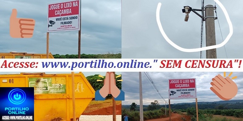 👉🚧🚨🙌👏👍📽🎥📹📸👀👁 🤳ESTRADA DO BICÃO!!!🤢🤮🤧 Foi colocado as caçambas e câmera ...